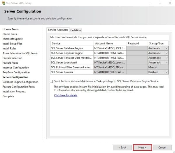 نصب SQL Server 2022 روی ویندوز سرور - پشتوار سرور